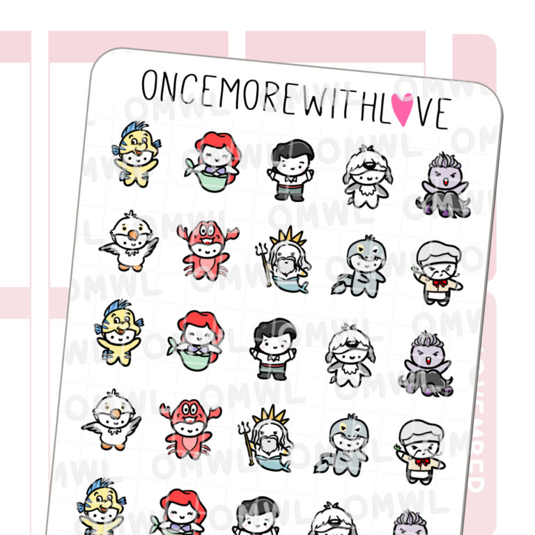 Stickers Tale As Old As Time – Once More With Love – FIONARY.com